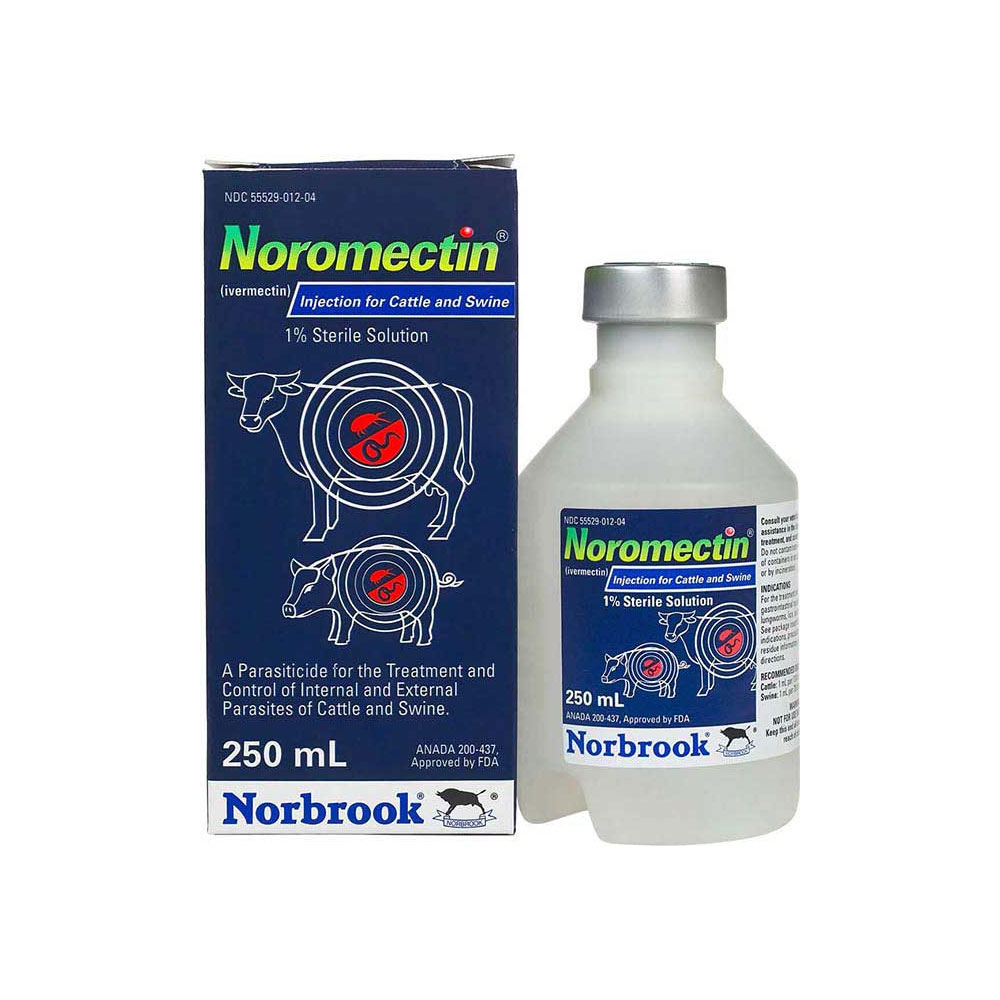 Noromectin Injection (250 mL) | On Sale | EntirelyPets Rx
