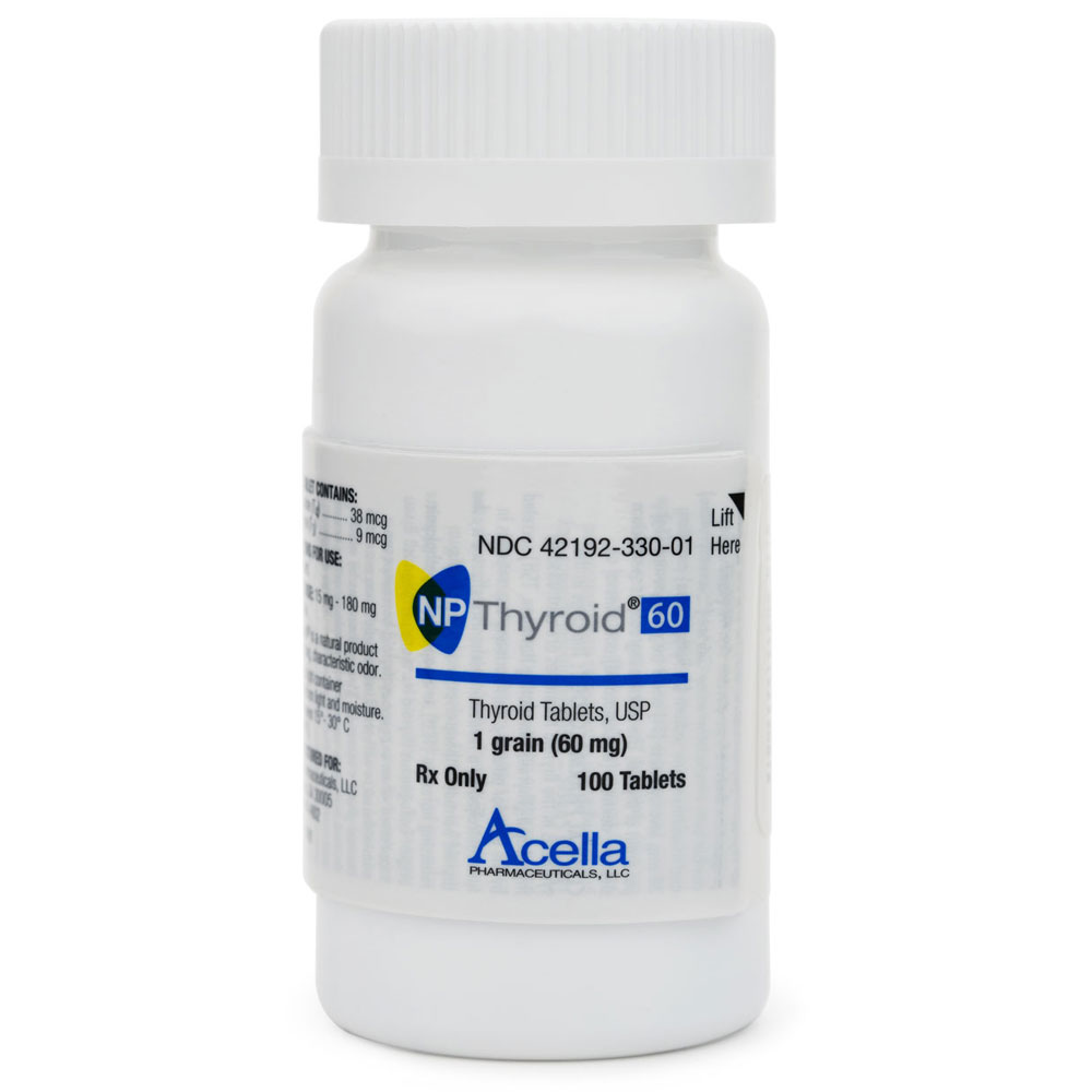 NP Thyroid Tablet for Dogs & Cats, 60-mg, 100 Tablets | On Sale ...