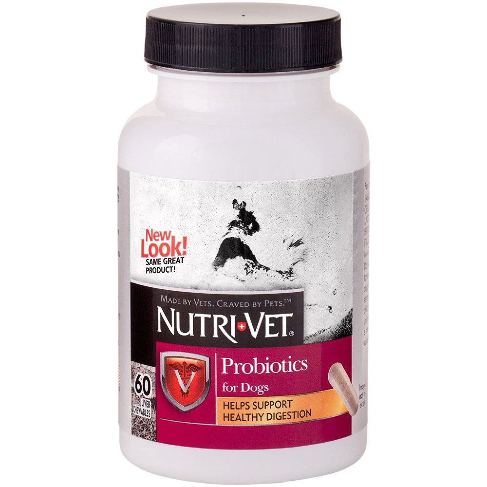 Nutri-Vet Probiotics for Dogs (60 Chewables) | On Sale | EntirelyPets Rx