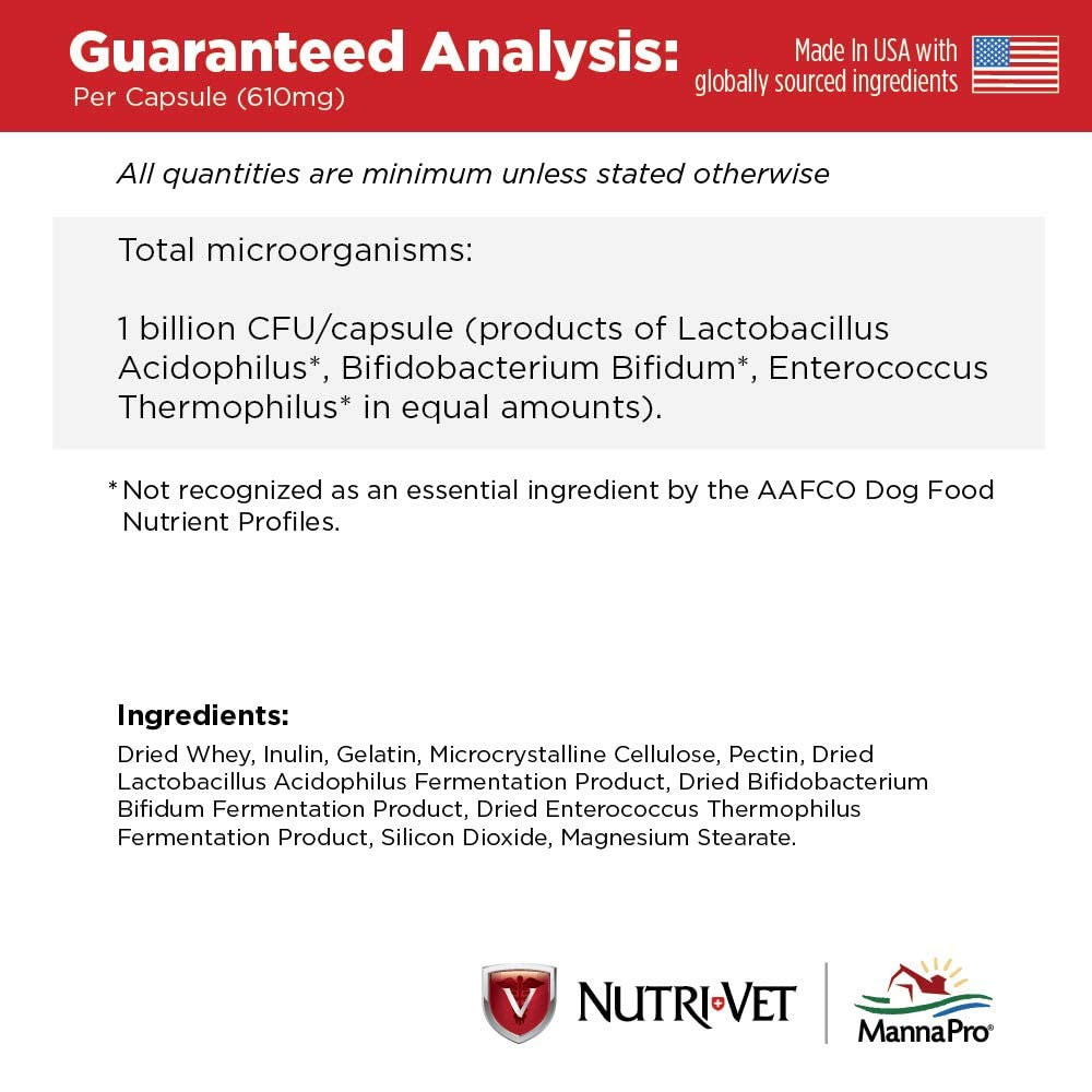 Nutri-Vet Probiotics for Dogs (60 Chewables) | On Sale | EntirelyPets Rx