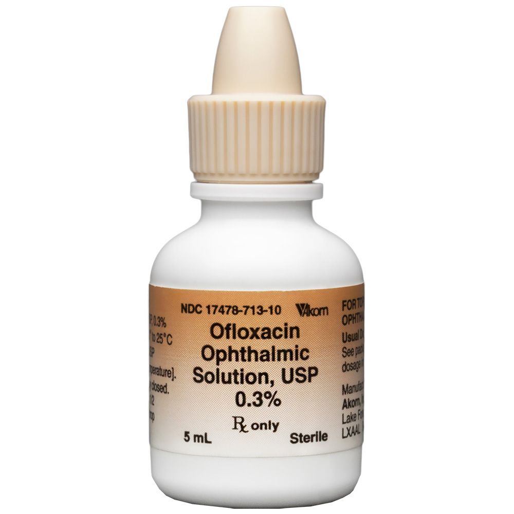 Ofloxacin Ophthalmic Solution 0.3% (5 ml) | On Sale | EntirelyPets Rx