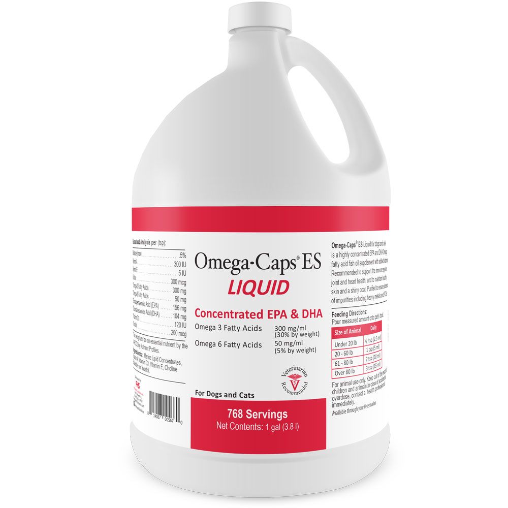 Omega-Caps ES Liquid (1 Gallon) | On Sale | EntirelyPets Rx