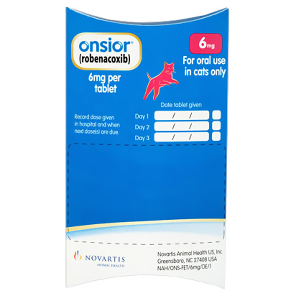 Onsior for Cats 6 mg, 3 Tablets | On Sale | EntirelyPets Rx