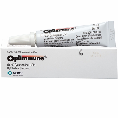 Optimmune Ophthalmic Ointment | On Sale | EntirelyPets Rx