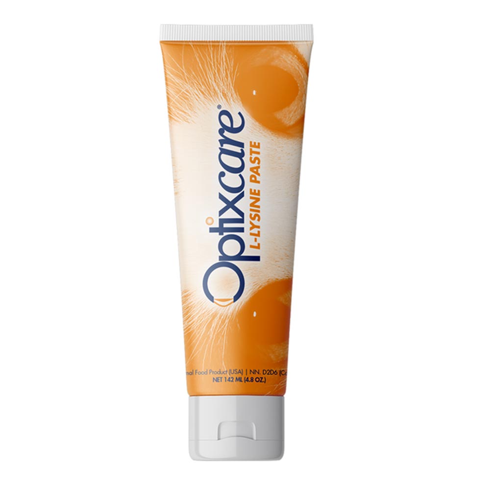 Optixcare L-Lysine Paste for Cats (142 mL Tube) - [Immune Support] | On ...