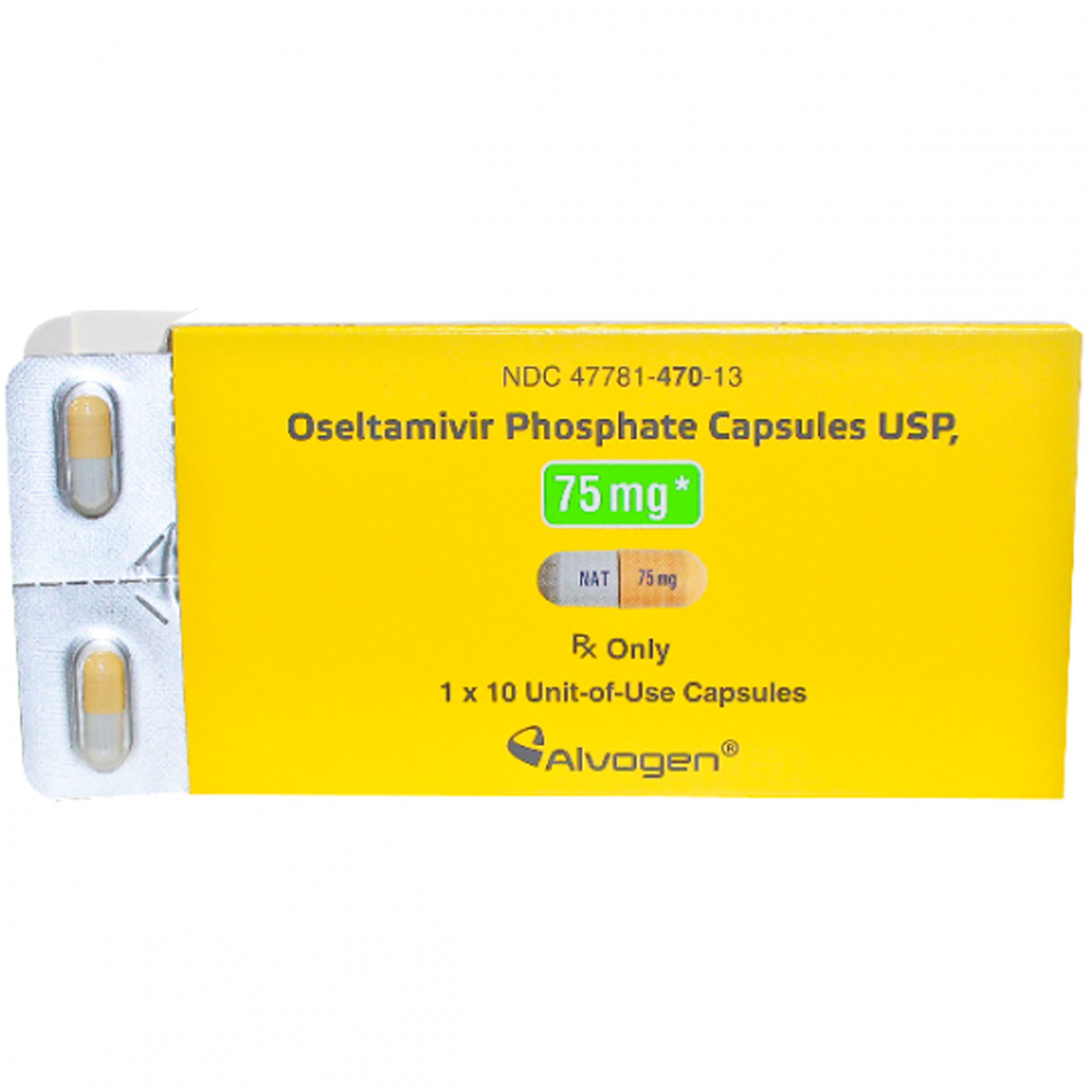 Oseltamivir Capsules 75mg, 1 count | On Sale | EntirelyPets Rx