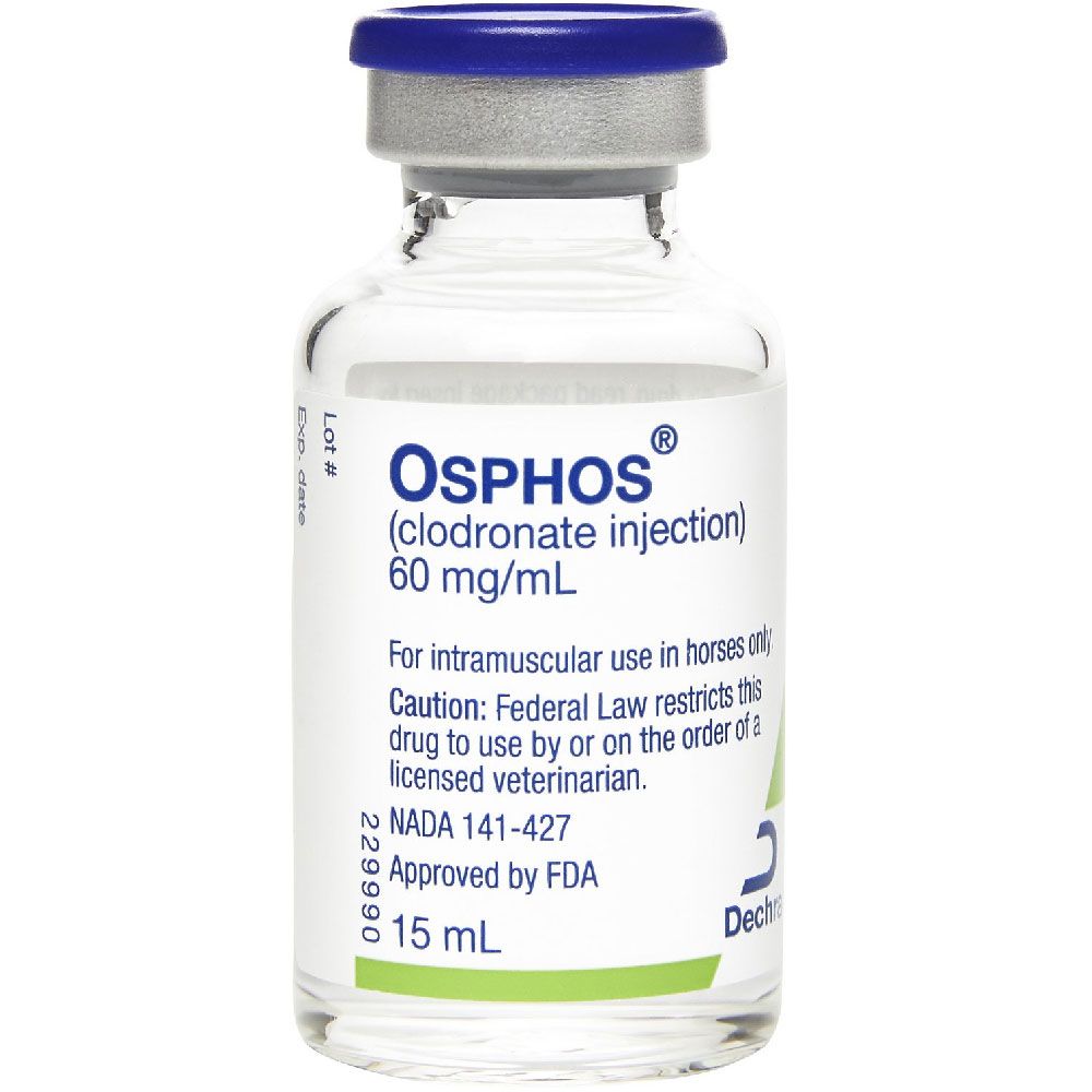 Osphos (Clodronate Inj) 60mg/ml (15 ml) | On Sale | EntirelyPets Rx