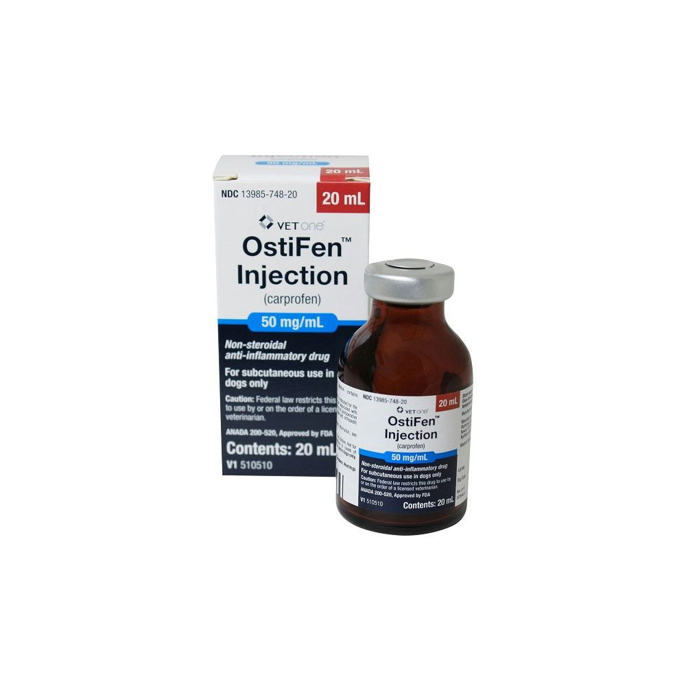 OstiFen (Carprofen) Injection for Dogs (20 mL) | On Sale | EntirelyPets Rx