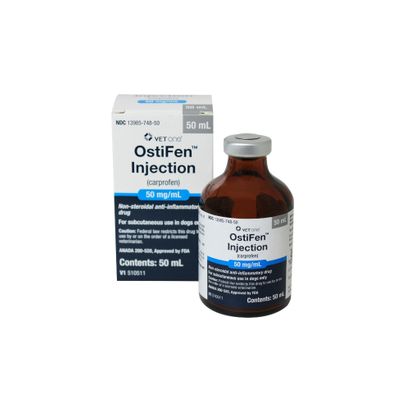 OstiFen (Carprofen) Injection for Dogs (50 mL) | On Sale | EntirelyPets Rx