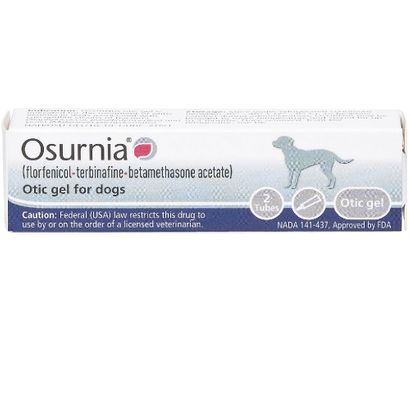 Osurnia Otic Gel 1mL (2pk - 1Dose) | On Sale | EntirelyPets Rx
