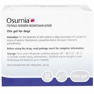 Osurnia Otic Gel 1mL (Box20 - 10 Dose) | On Sale | EntirelyPets Rx