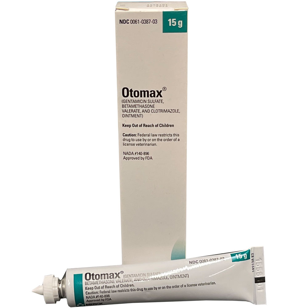 Otomax Otic Ointment 15 gm | Purchase Today | EntirelyPets Rx