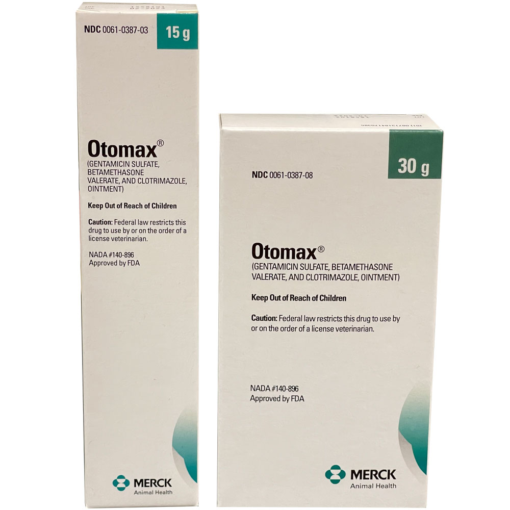 Otomax Otic Ointment 15 gm | Purchase Today | EntirelyPets Rx