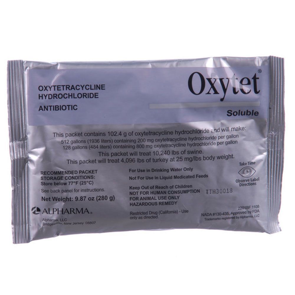 Oxytet Soluble (Oxytetracycline HCl) 280gm (1 packet) | On Sale ...