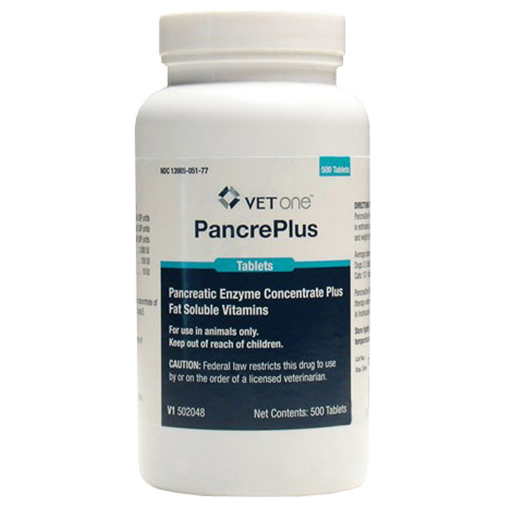 PancrePlus Tablets for Dogs & Cats, 500 Tablets | On Sale | EntirelyPets Rx