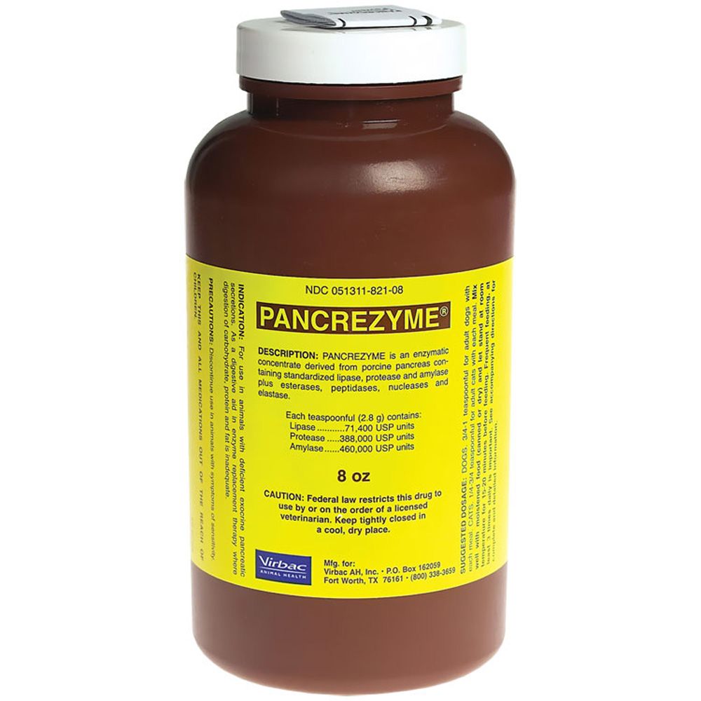 Pancrezyme, 8 oz Powder | Free Shipping | EntirelyPets Rx