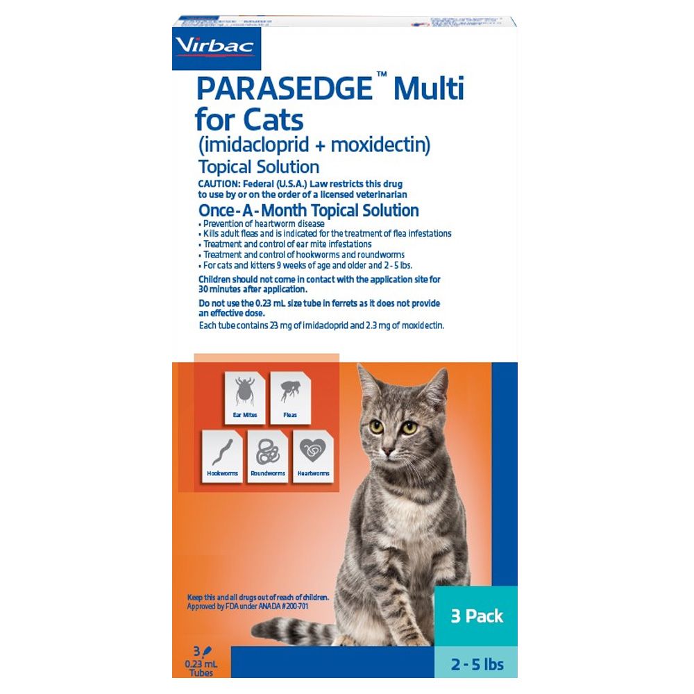 Parasedge Multi for Cats | On Sale | EntirelyPets Rx
