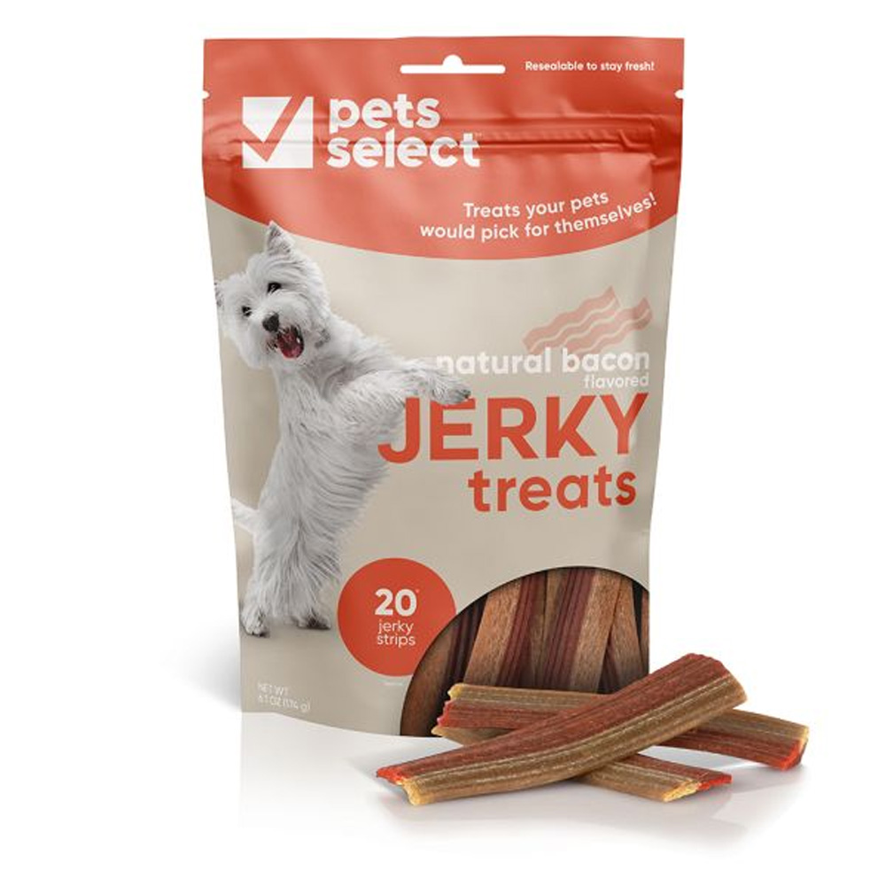 Pets Select Wavy Bacon Jerky Dog Treats, 6.1-oz | On Sale | EntirelyPets Rx
