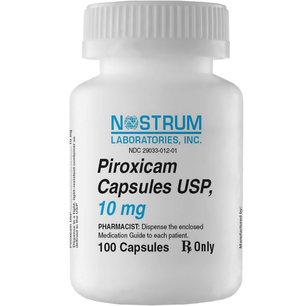 Piroxicam 10 mg (100 Caps) | On Sale | EntirelyPets Rx