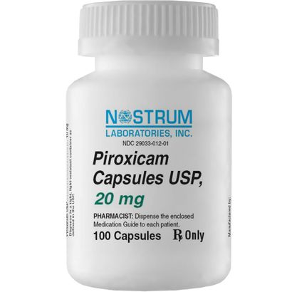 Piroxicam 20 mg (per cap) | On Sale | EntirelyPets Rx