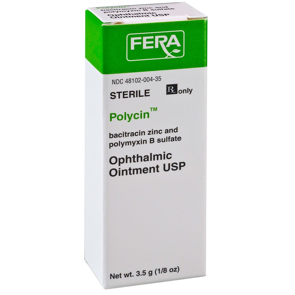 Polycin Ophthalmic Ointment (3.5 mg) | On Sale | EntirelyPets Rx