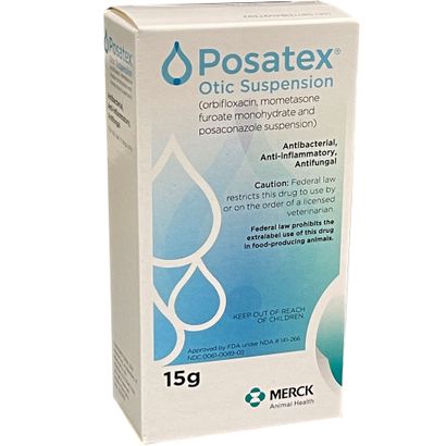 Posatex Otic Suspension 15 gm | On Sale | EntirelyPets Rx