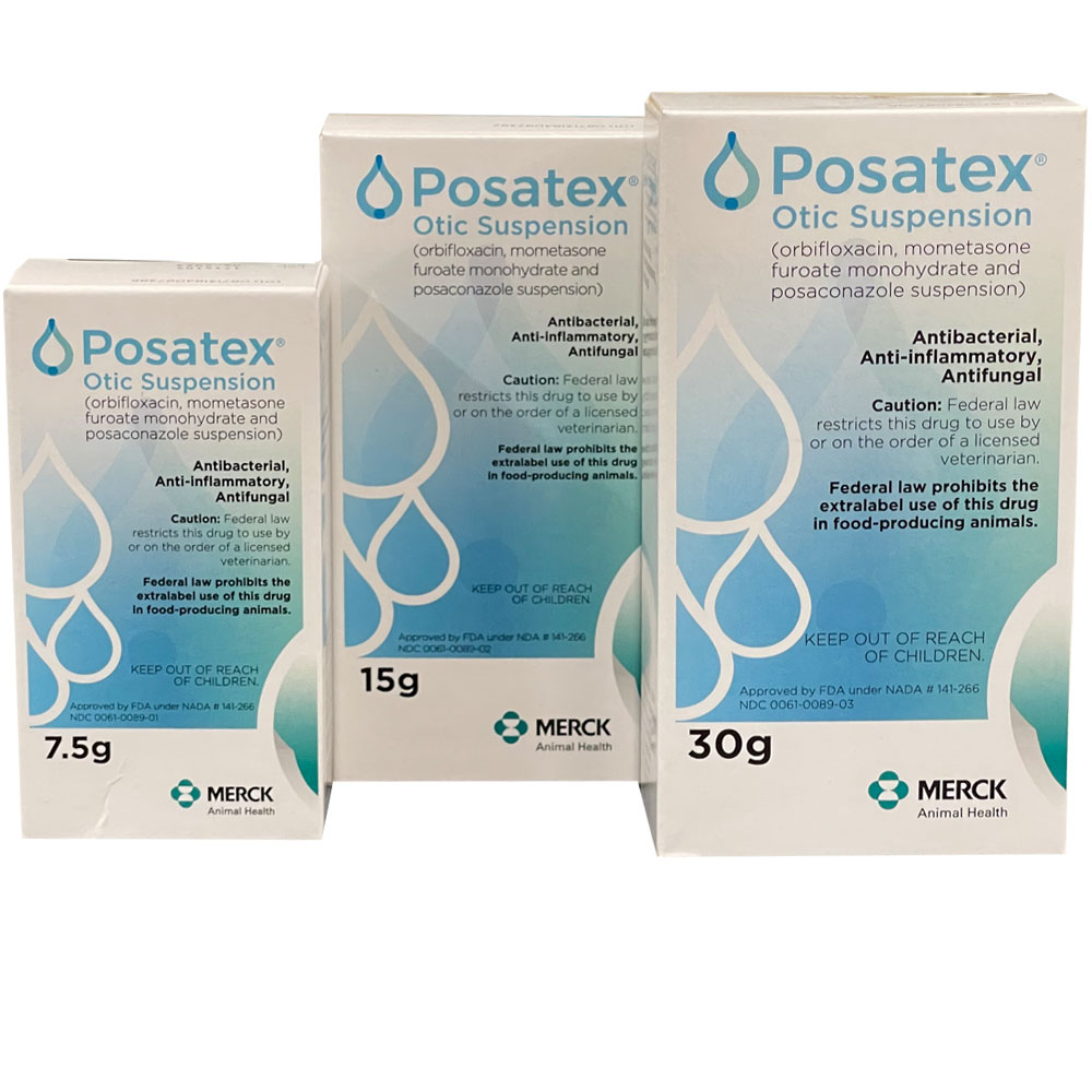 Posatex Otic Suspension | On Sale | EntirelyPets Rx