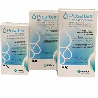 Posatex Otic Suspension 7.5 gm | On Sale | EntirelyPets Rx