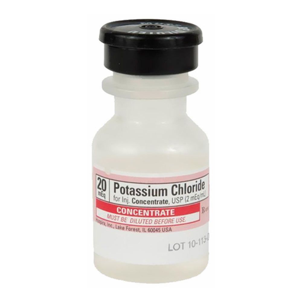 Potassium Chloride (2mEq/mL) (10 mL vial) | On Sale | EntirelyPets Rx