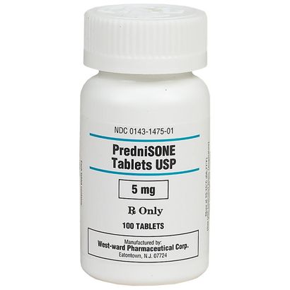 Prednisone 5mg (100 Tablets) | On Sale | EntirelyPets Rx