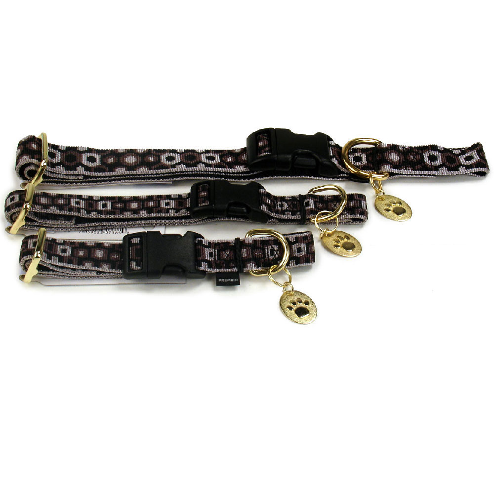 Premier Quick Snap Collars Silver & Black - Large | On Sale ...