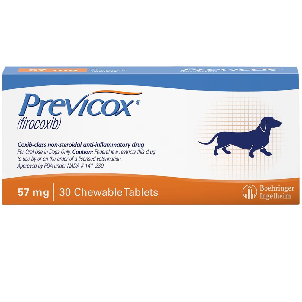 Save On Previcox 57mg (30 Tablets) | EntirelyPets Pharmacy
