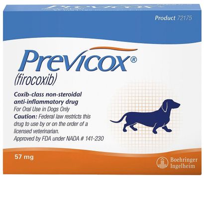 Previcox 57mg (per Tablet) | Free Shipping | EP Rx