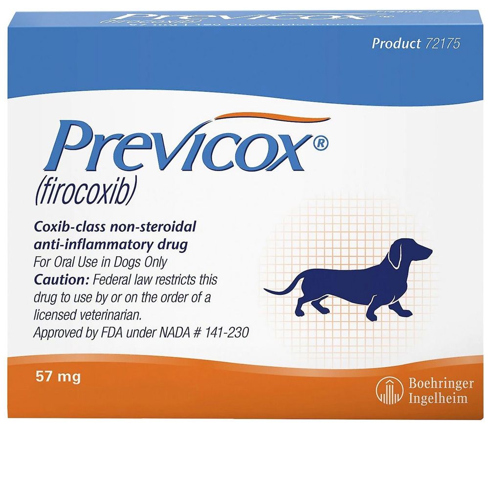 Previcox 57mg (per Tablet) | Free Shipping | EP Rx