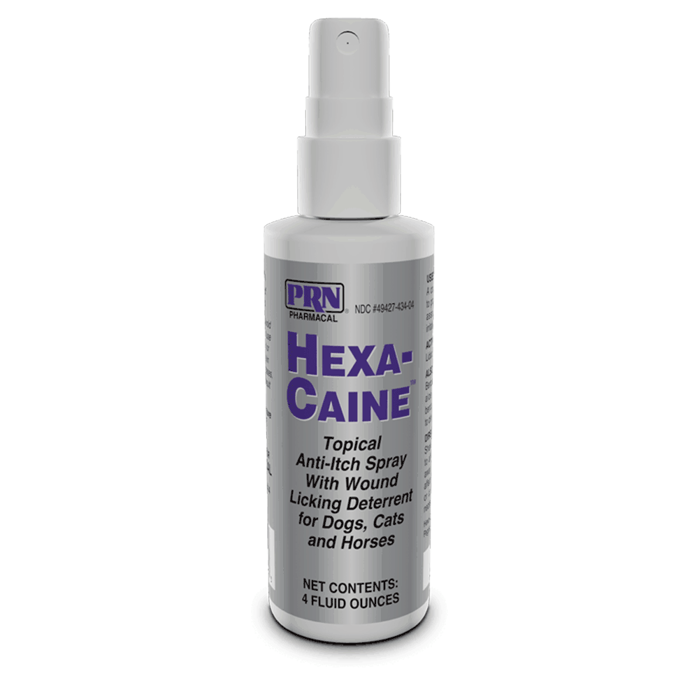 PRN Hexa-Caine Spray for Dogs, Cats & Horses (4 oz) - [Topical Anti ...