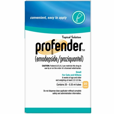 Profender 2.2 - 5.5 lbs (Per Tube) | On Sale | EntirelyPets Rx