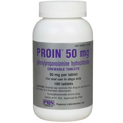 Proin 50 mg for Dogs (180 Chewable Tablets) | View Info | EP Rx