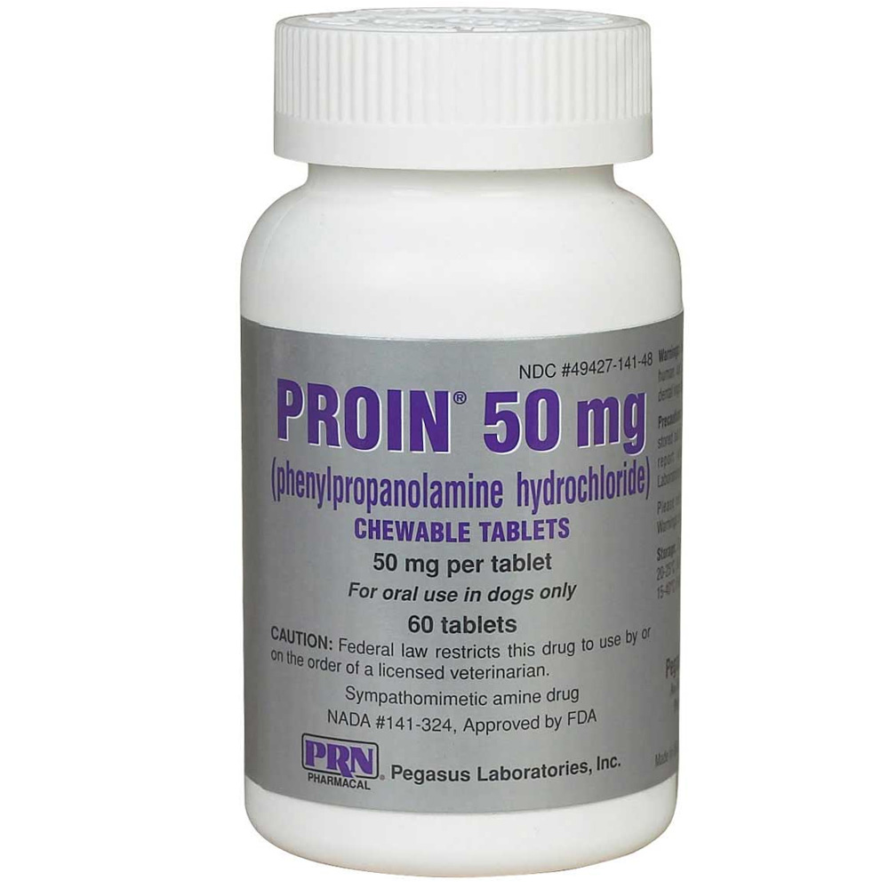 Proin 50 mg for Dogs (60 Chewable Tablets) | View Info | EP Rx
