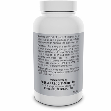 Proin for Dogs - Phenylpropanolamine Hydrochloride - 75-mg (60 Chewable ...