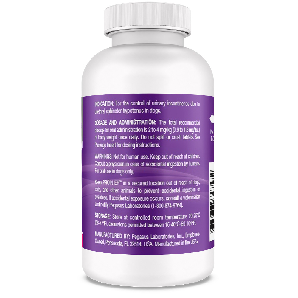 Proin ER for Dogs - phenylpropanolamine hydrochloride - 145mg (90 ...