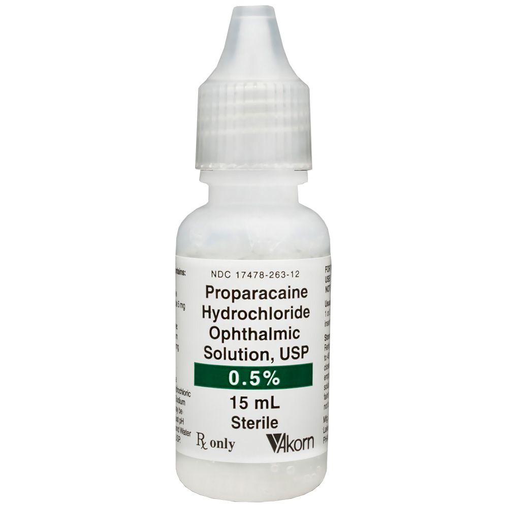 Proparacaine Hydrochloride Ophthalmic Solution 0.5% (15ml) | On Sale ...