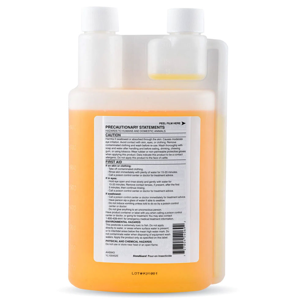 Prozap StandGuard Pour-On Insecticide, 900mL | On Sale | EntirelyPets Rx