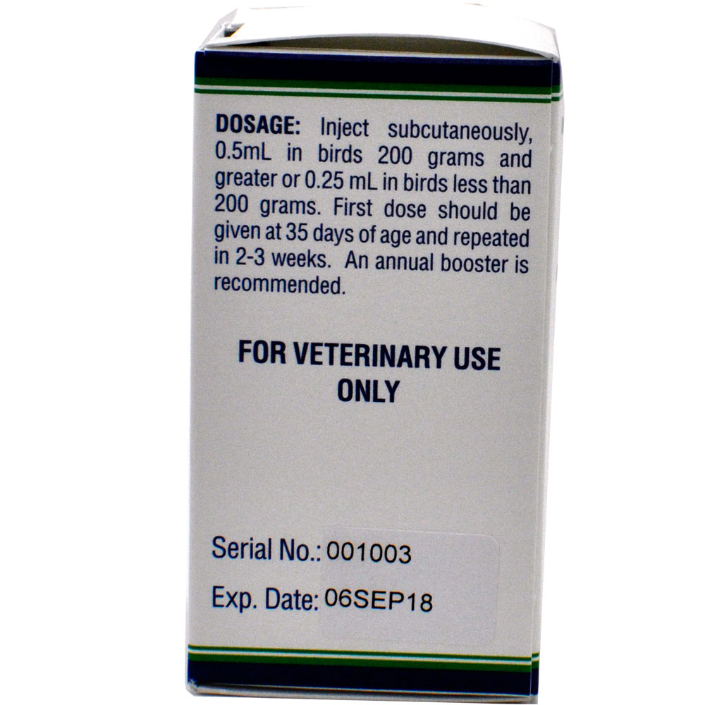 PSITTIMUNE APV Biomune Avian Polyomavirus Vaccine for Birds (5 mL) | On ...