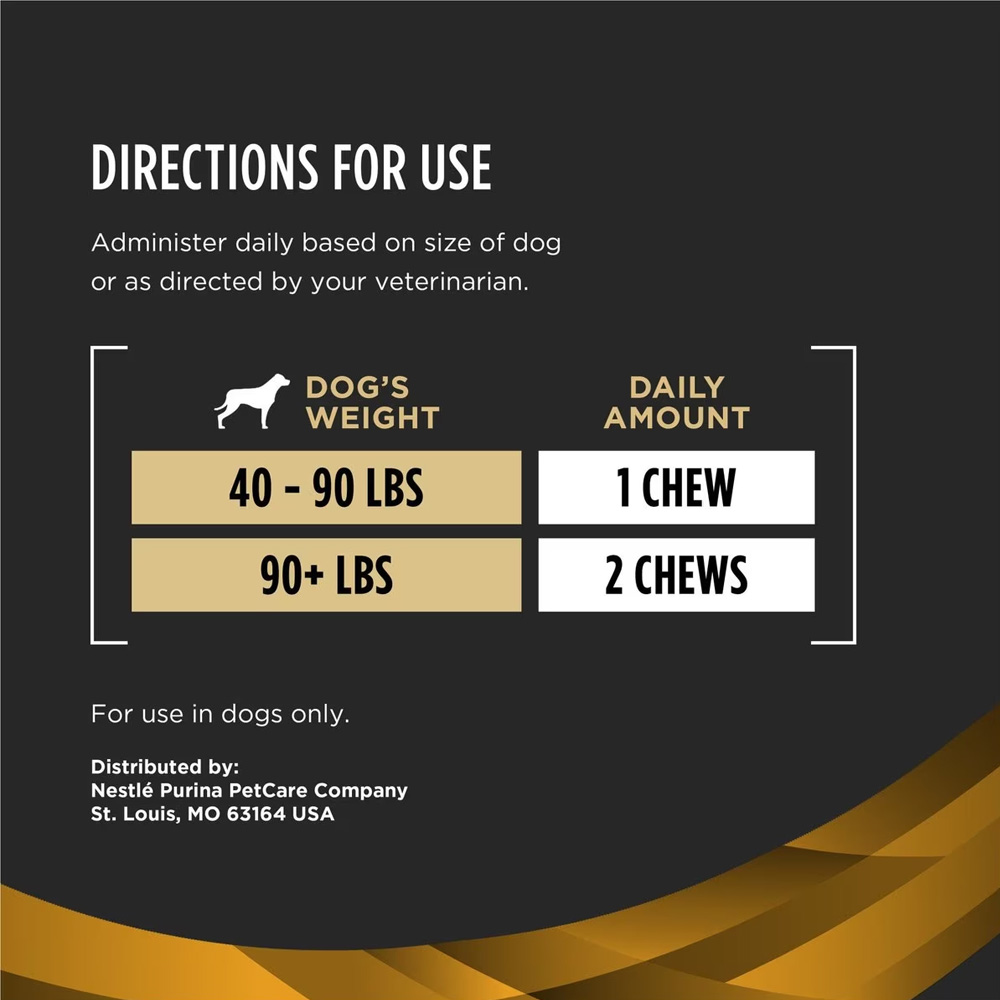 Purina Pro Plan Joint Care Chews for Small/Medium Dogs, 30 Soft Chews ...