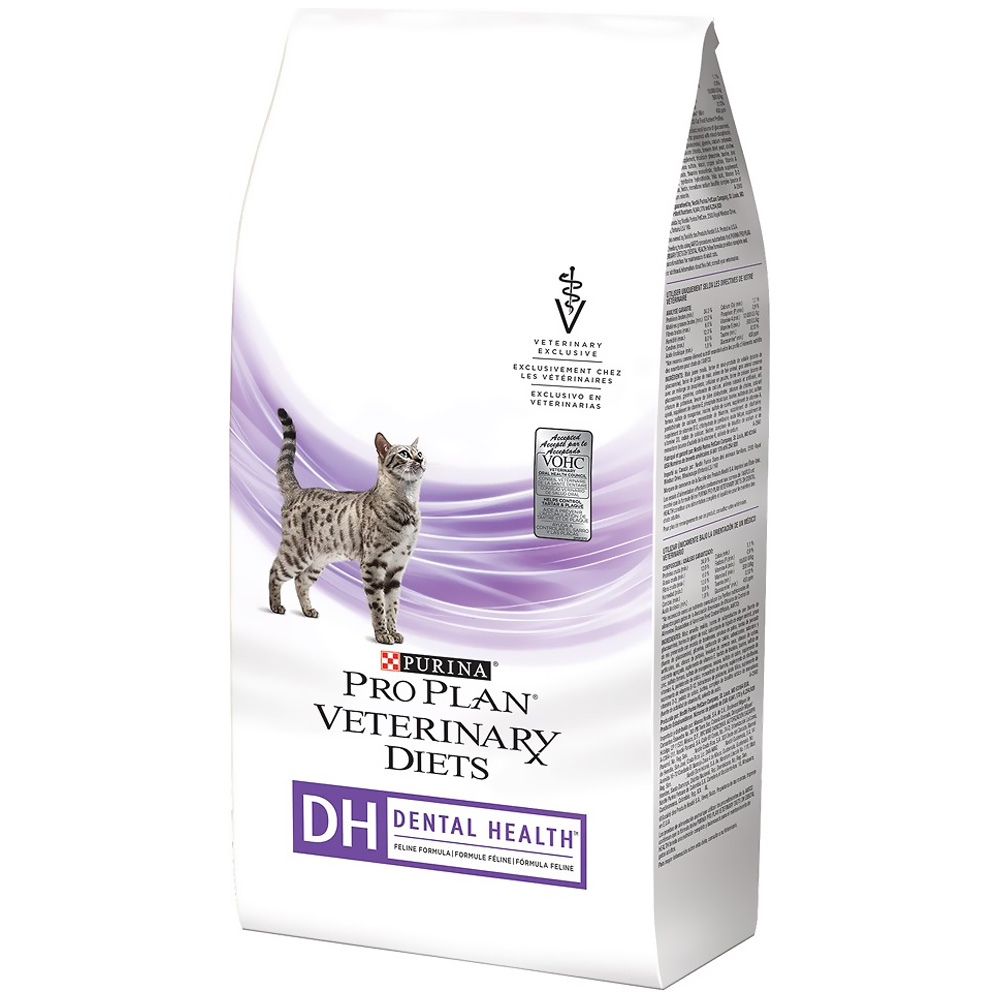 Purina Pro Plan Veterinary Diets - DH Dental Health Dry Cat Food (6 lb ...