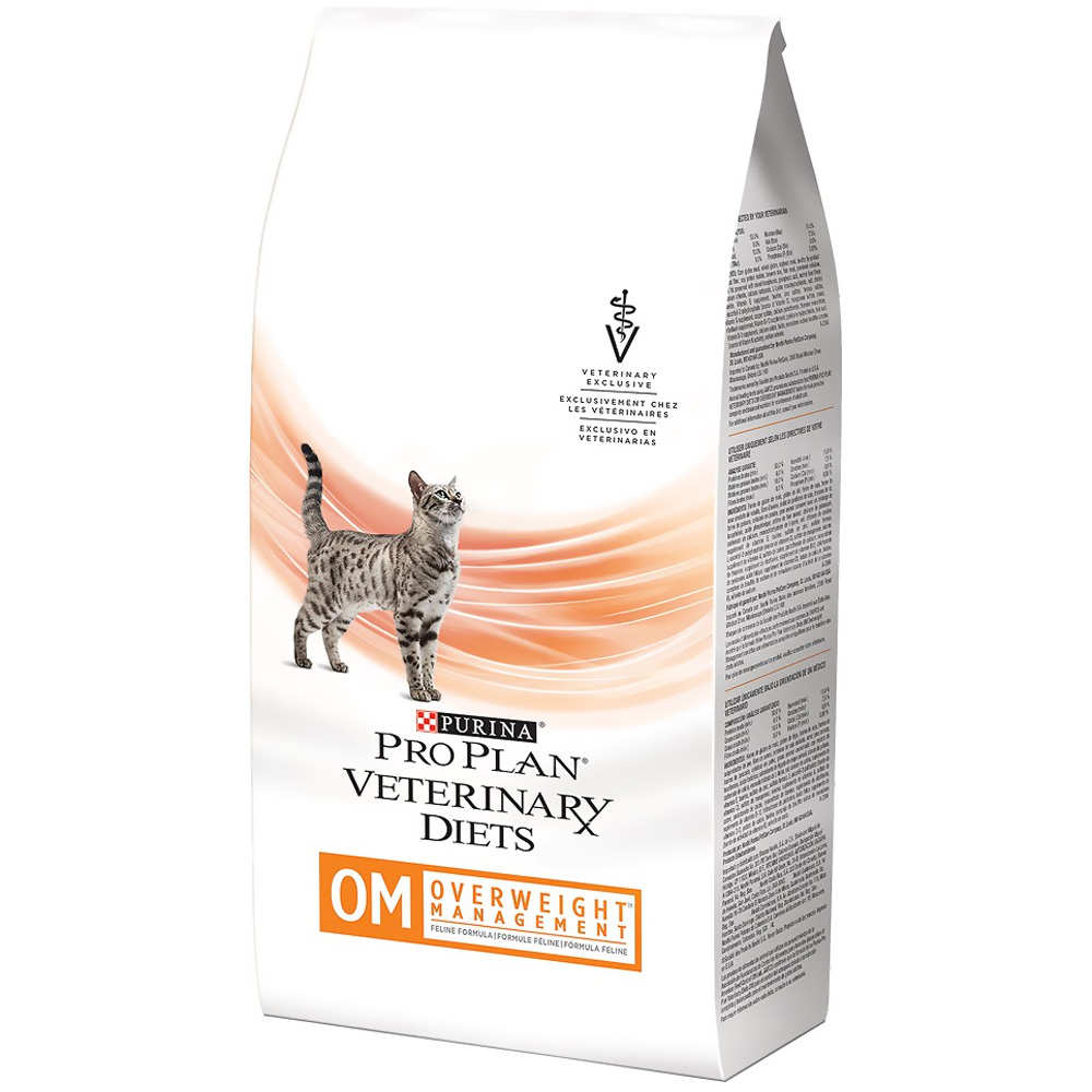 Purina Pro Plan Veterinary Diets - OM Overweight Management Dry Cat ...