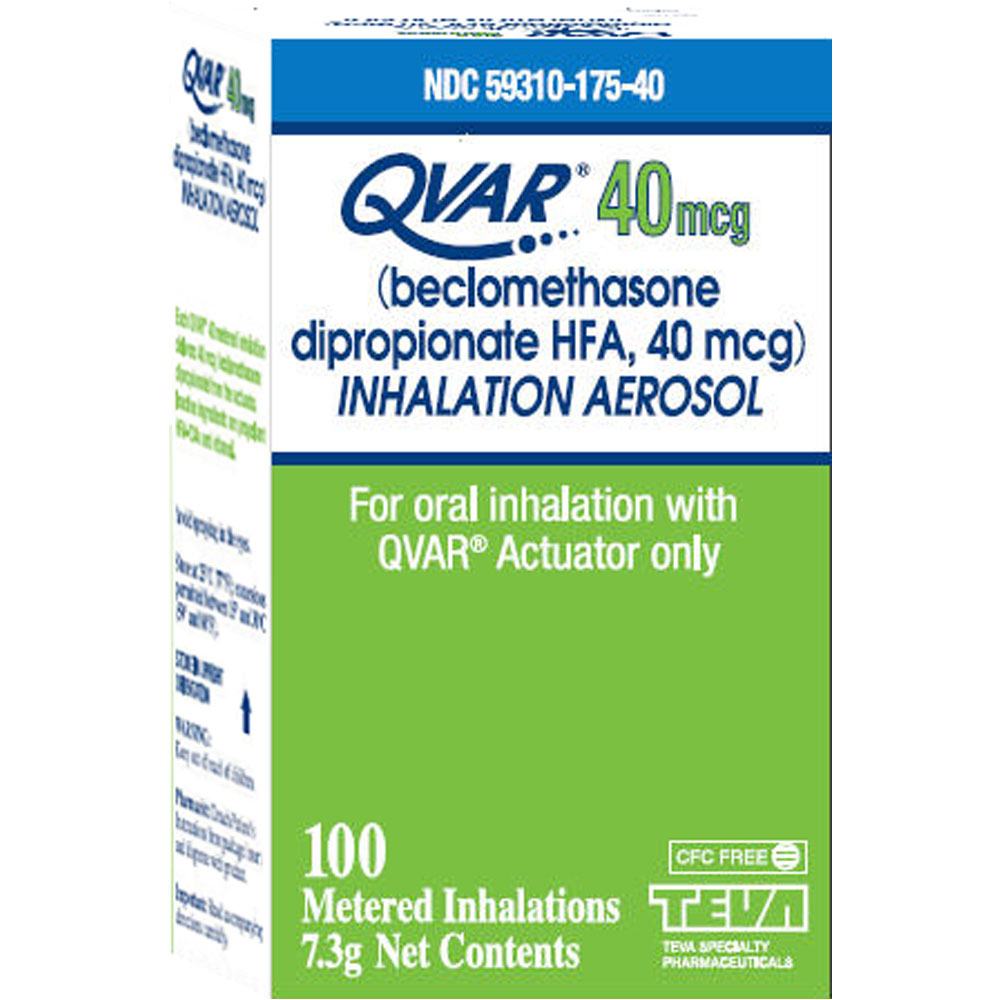 QVAR HFA Inhalation Aerosol 40mcg | On Sale | EntirelyPets Rx