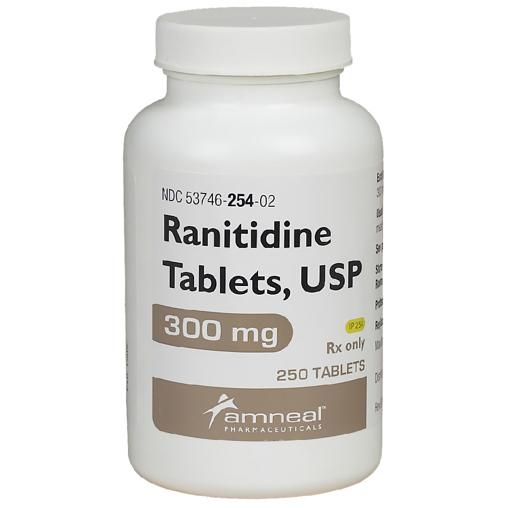 Ranitidine Tablets 300mg (250 tabs) | On Sale | EntirelyPets Rx
