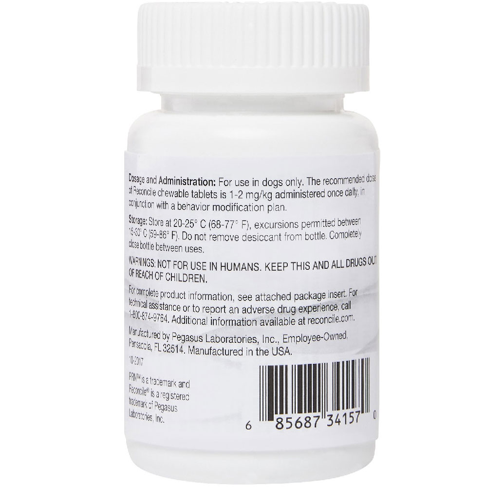 Reconcile Flavor Chewable Tablets, 16-mg Dogs (17.7-35.2 lbs), 1 tablet ...