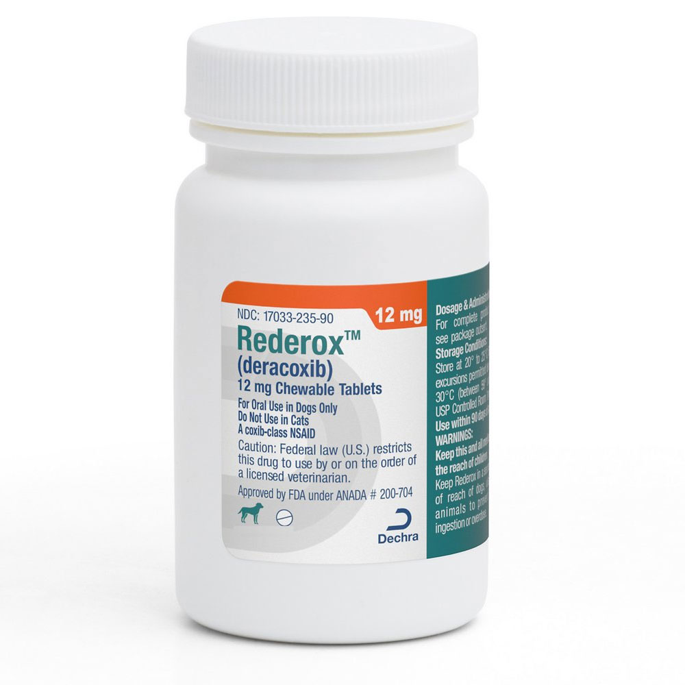 RederoxDogs (Deracoxib) Chewable Tablets for Dogs, 12-mg, 90 Tablets ...